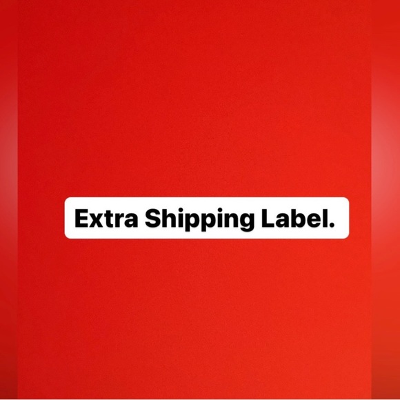 Other | Copy Extra Shipping Label | Poshmark